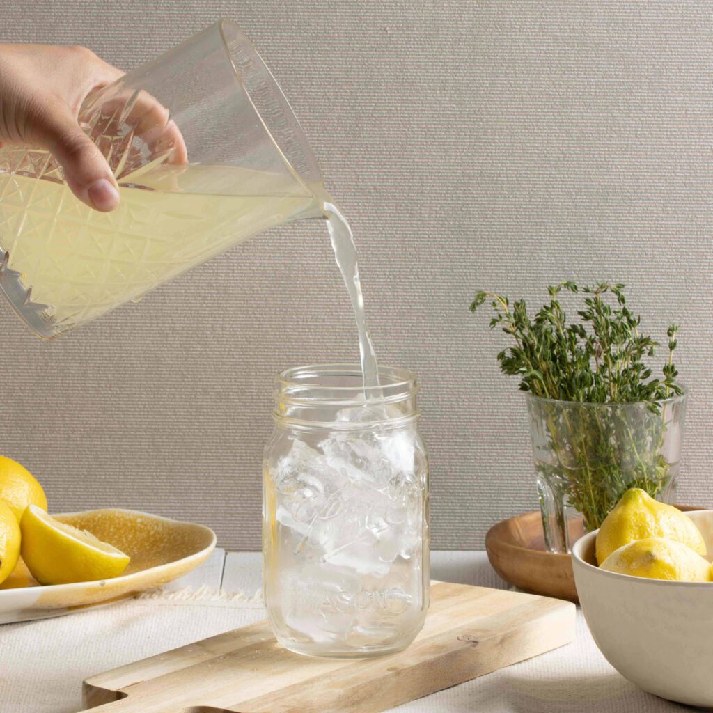 Citroenlimonade met tijm - Eatertainment