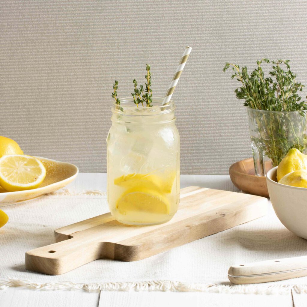 Citroenlimonade met tijm - Eatertainment
