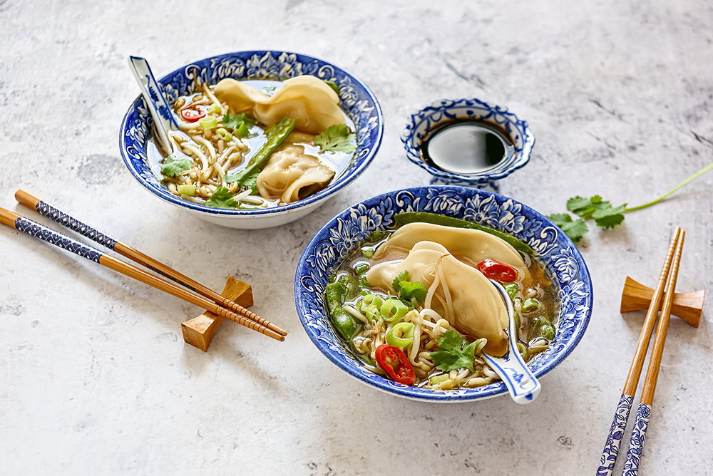 Pittige dumplingsoep - Eatertainment