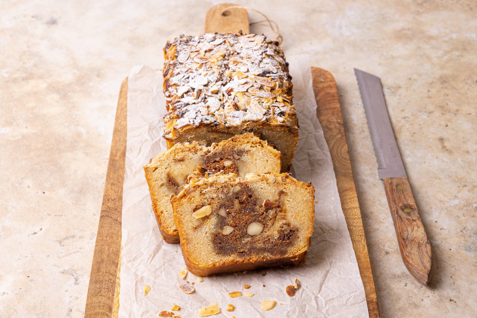 Amandelcroissant brood - Eatertainment